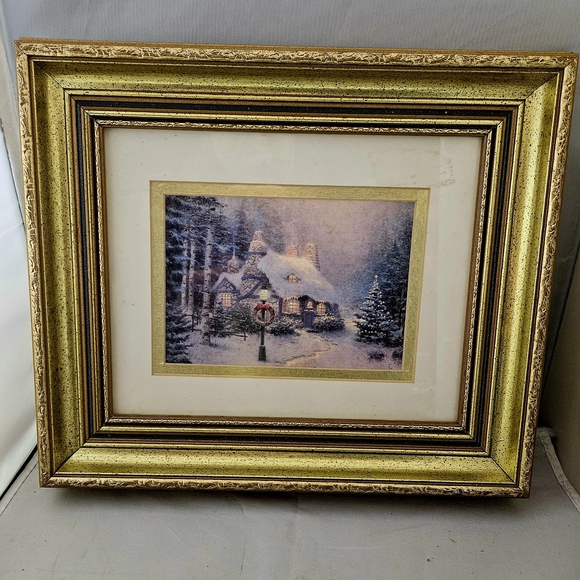 Thomas Kinkade | Wall Decor | Thomas Kinkade Stonehearth Hutch | Poshmark